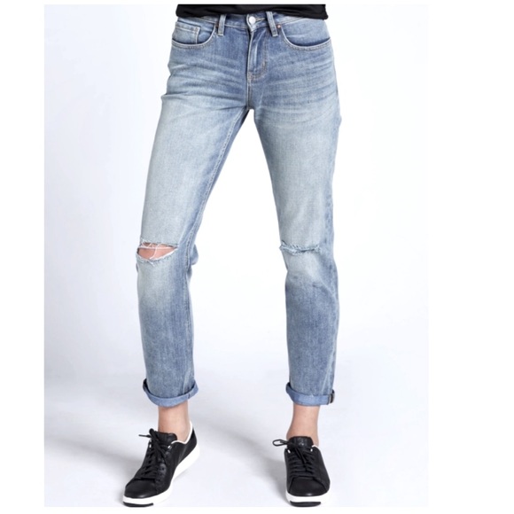 Jeans | Dishdenim Straight Leg Deconstructed Jeans | Poshmark